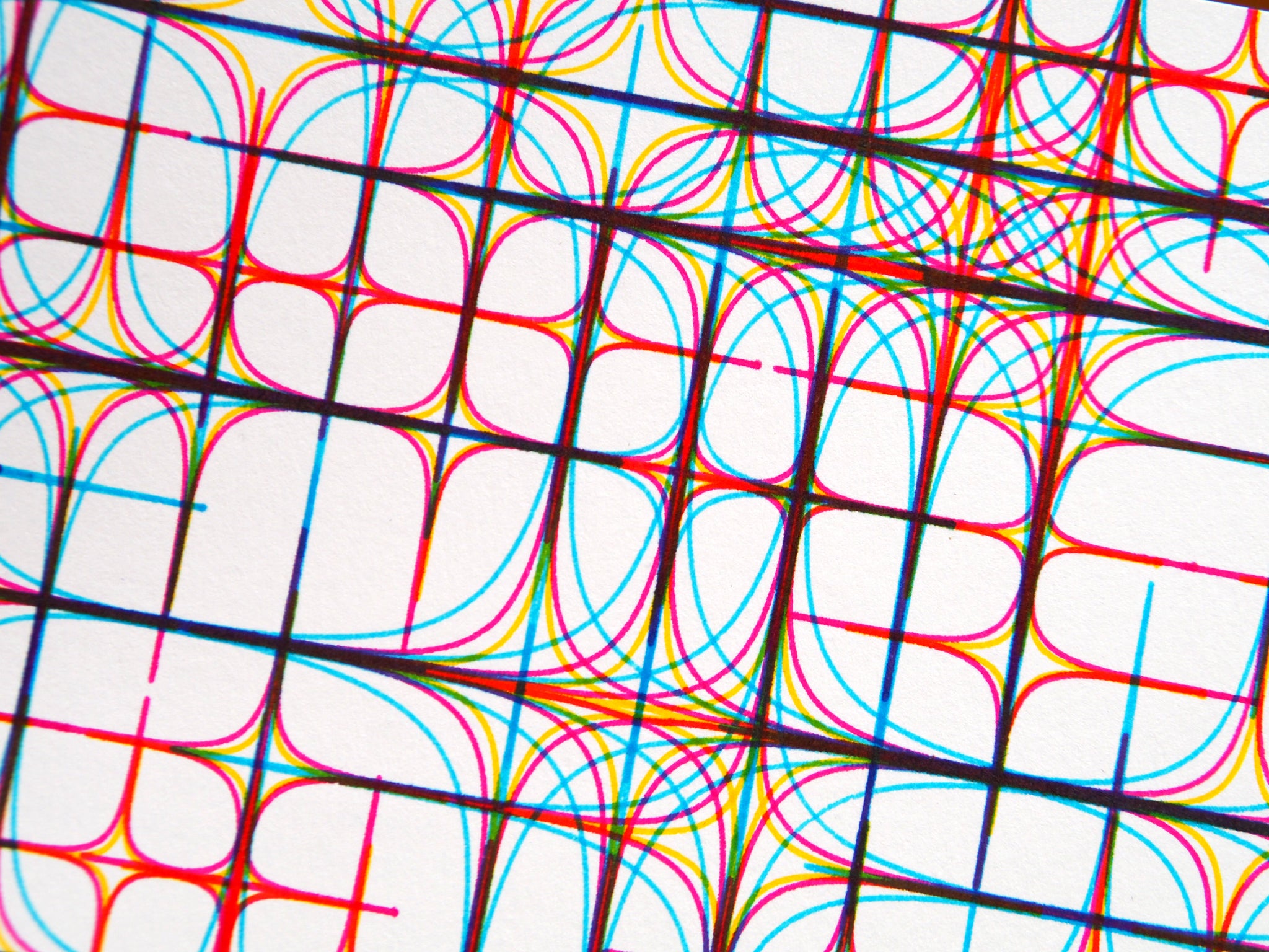 10 Print Postcards Drawn with a Pen Plotter! – Dirt Alley Design