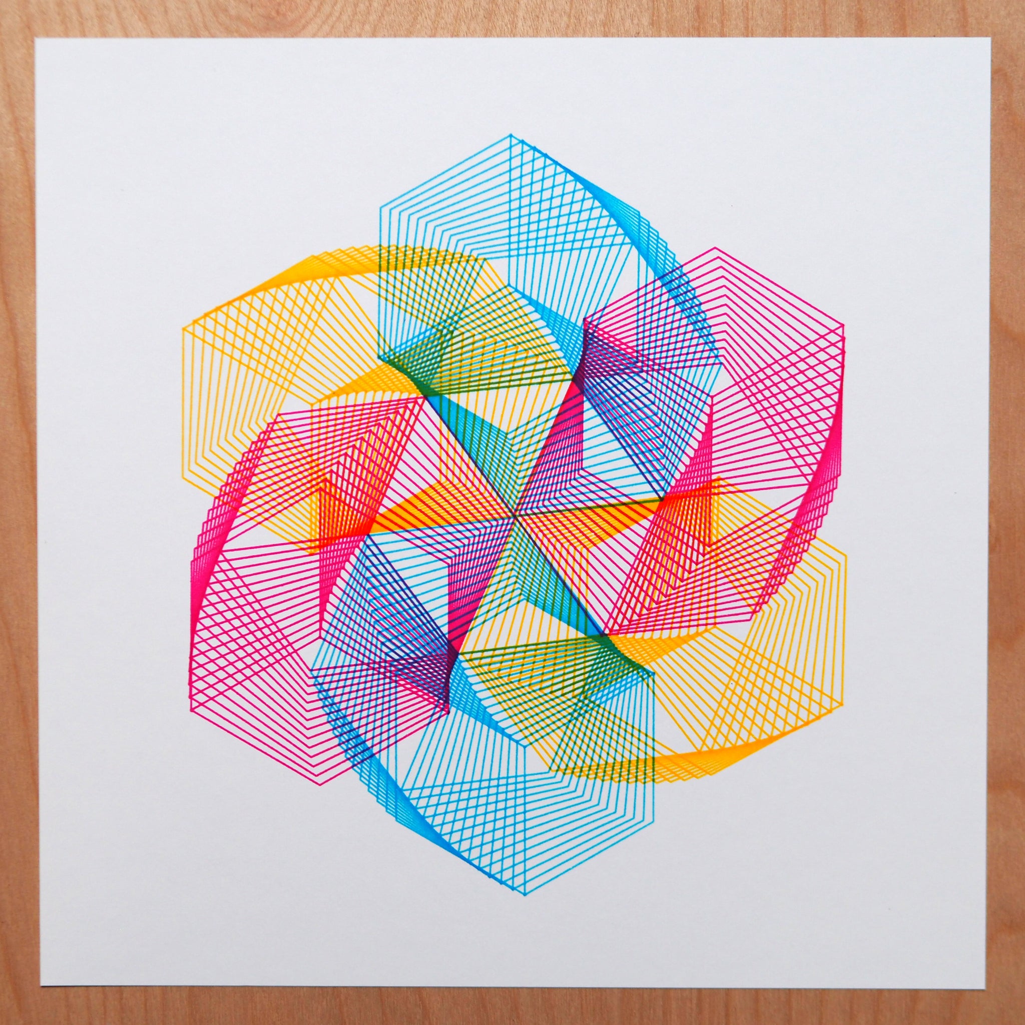 CMYK Star of David Pen Plot – Dirt Alley Design