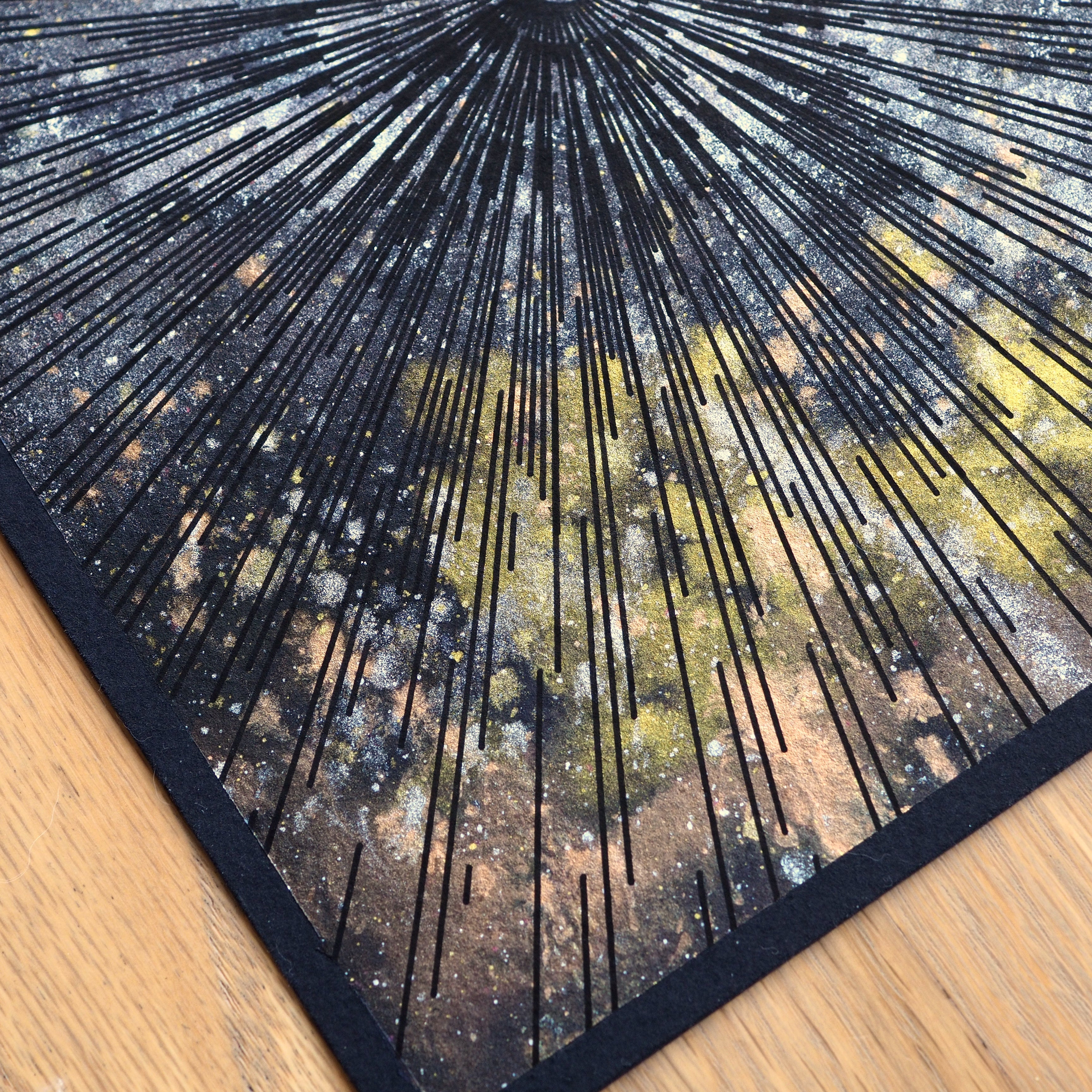 Cosmic Spin Plotter Art - Limited Edition of 1 – Dirt Alley Design